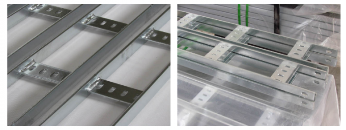 HDG Hot Dip Galvanized Flat Steel Marine Cable Ladder 75mm Width