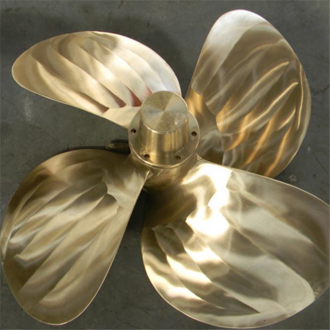 3 4 5 6 Blades Controllable Pitch Propeller CPP Boat Yacht Propeller Shaft
